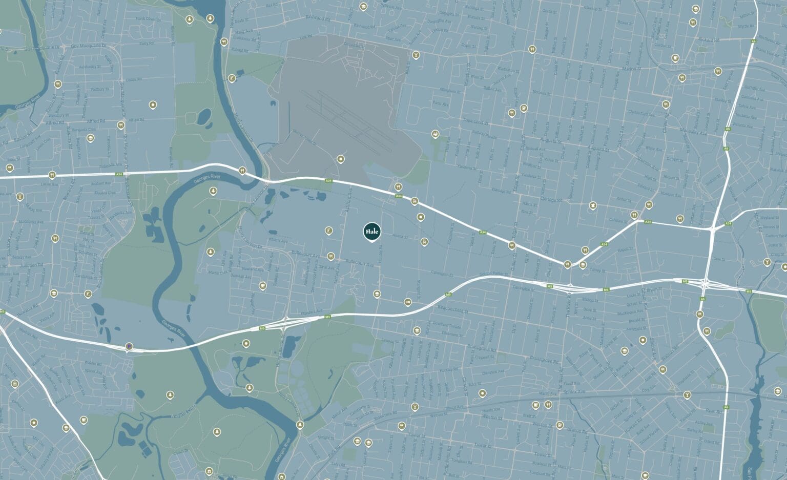 Platform Milperra - Hale